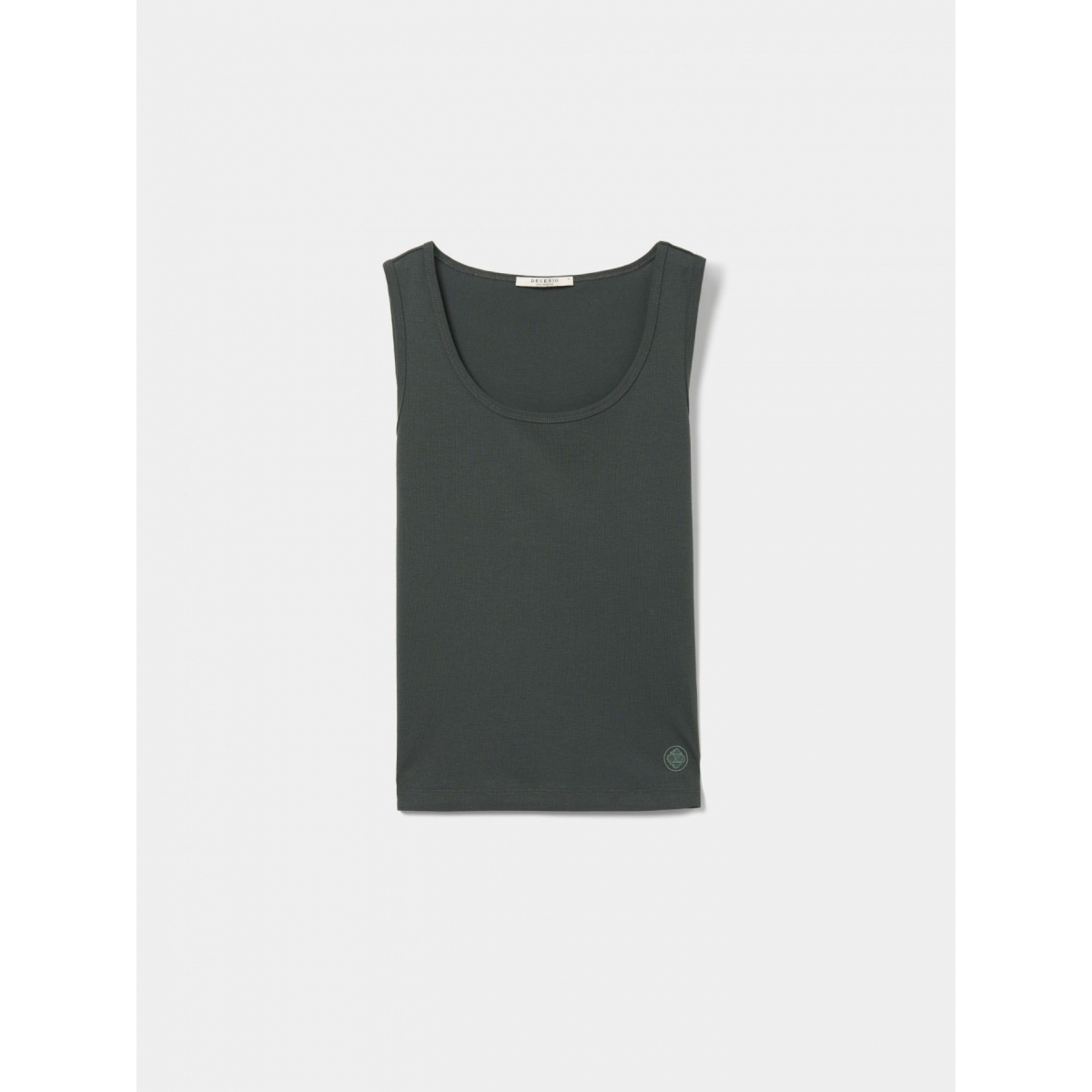 Basic sleeveless top - D004480_698 - Decenio